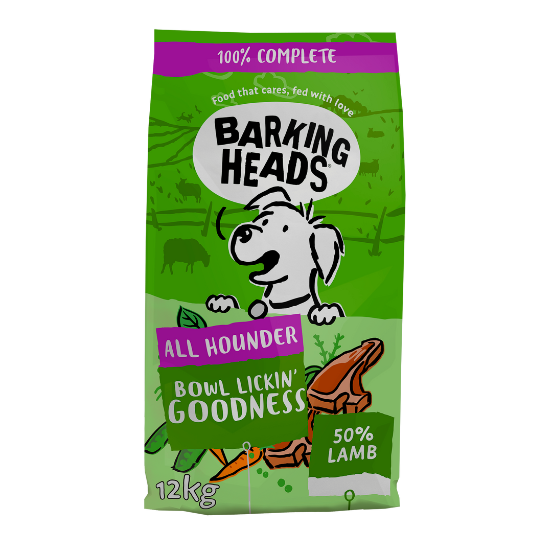 All Hounder Bowl Lickin' Goodness Lamb Dry Dog Food – Barking Heads ...